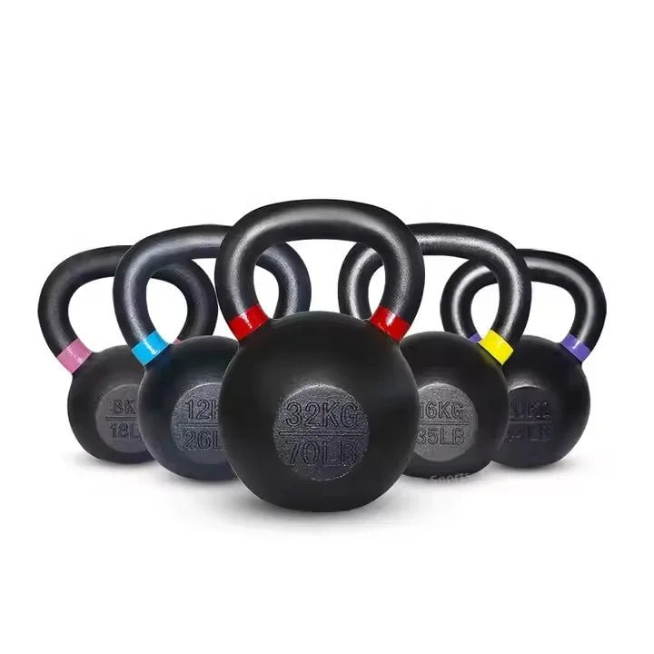 Cast Iron Kettlebell Set 2–20kg for Strength & Full-Body Training ...